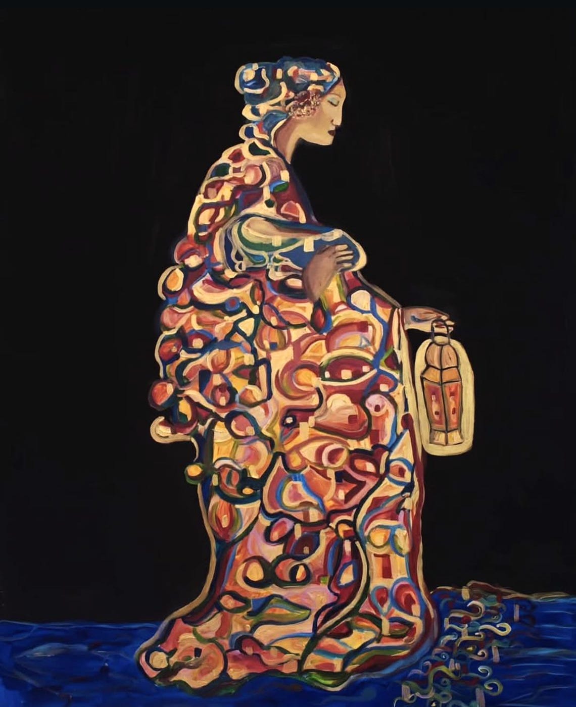 Framed-maternal Love Art Print – the Pursuit of Courage, Mother & Child ...