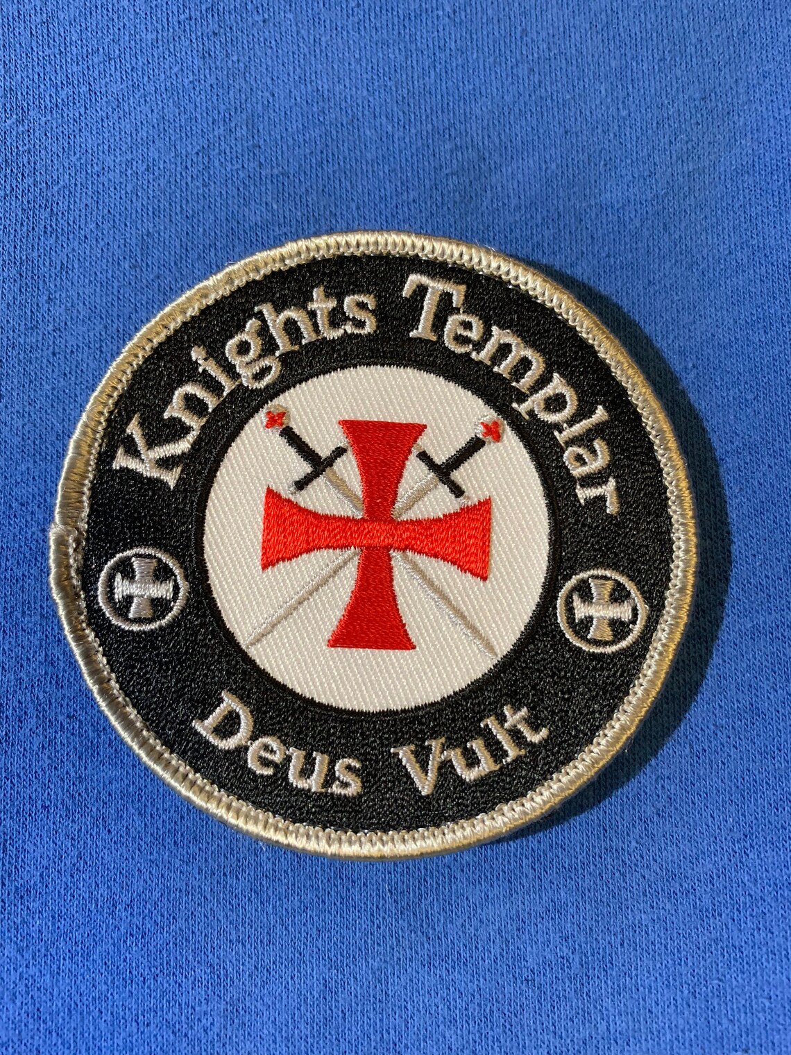 Knights Templar/deus Vult Patch - Etsy
