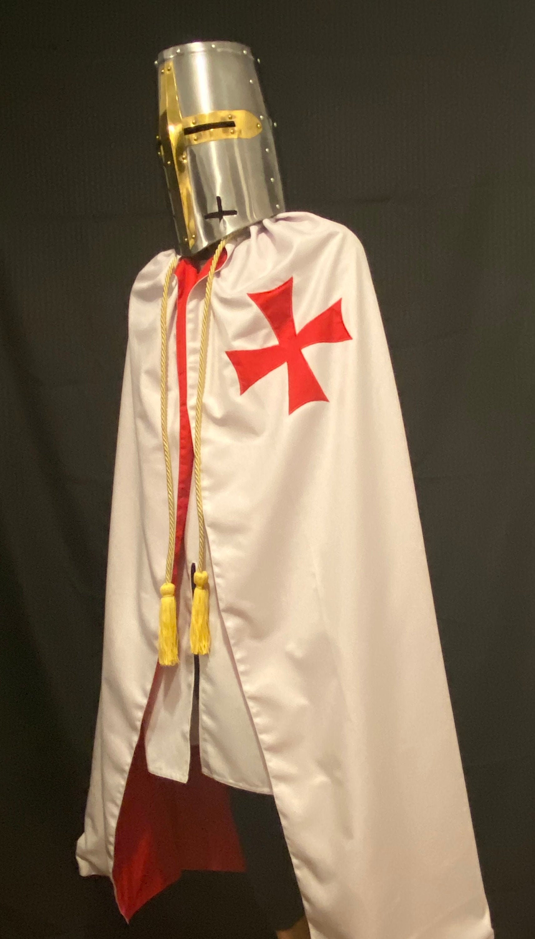 Knights Templar Ceremonial Cloak/mantle - Etsy