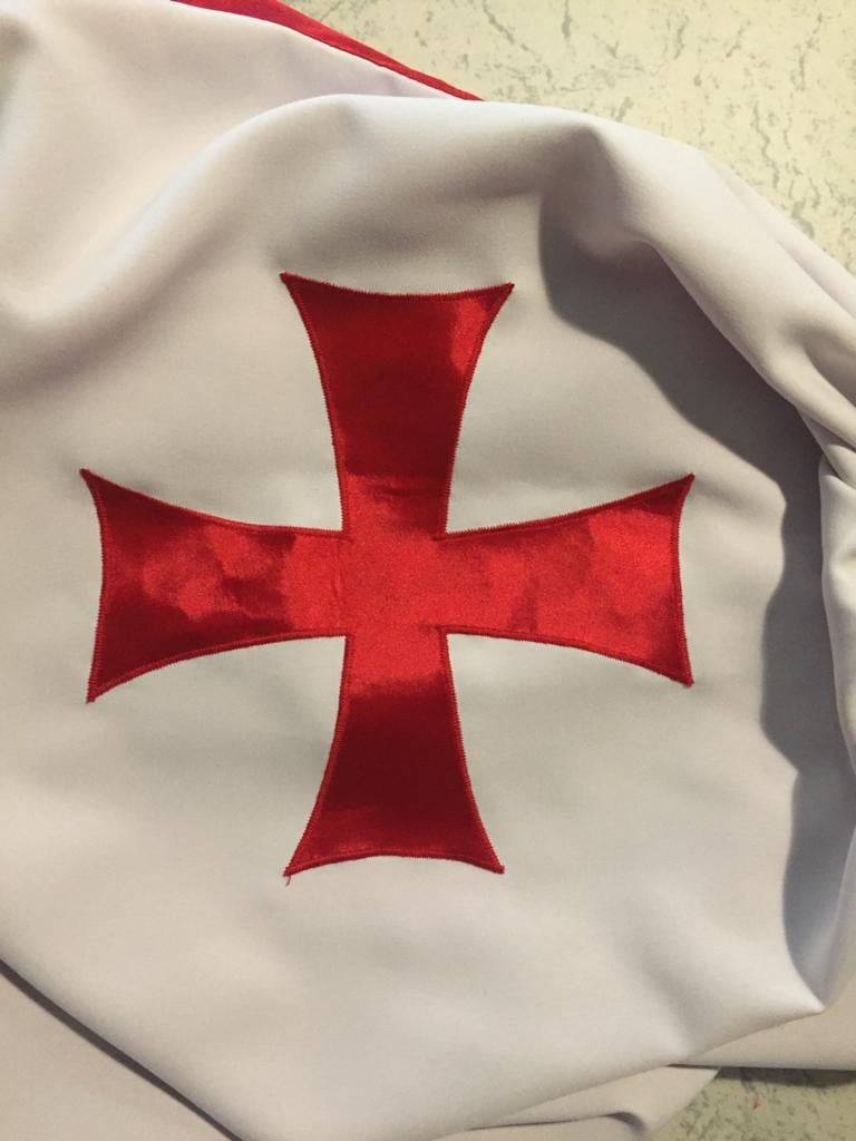 Knights Templar Ceremonial Cloak/mantle - Etsy