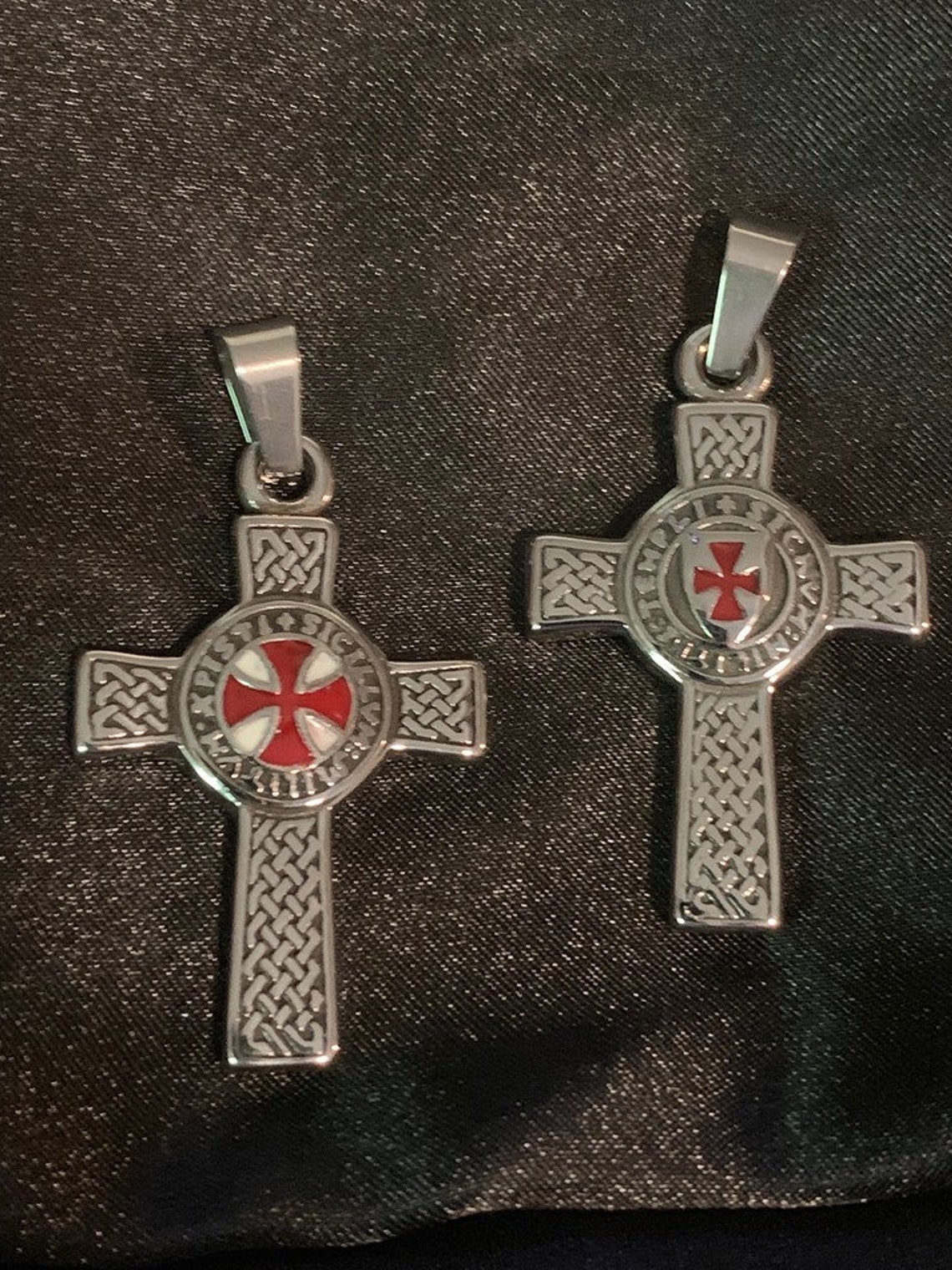 Knights Templar Cross Pendant - Etsy