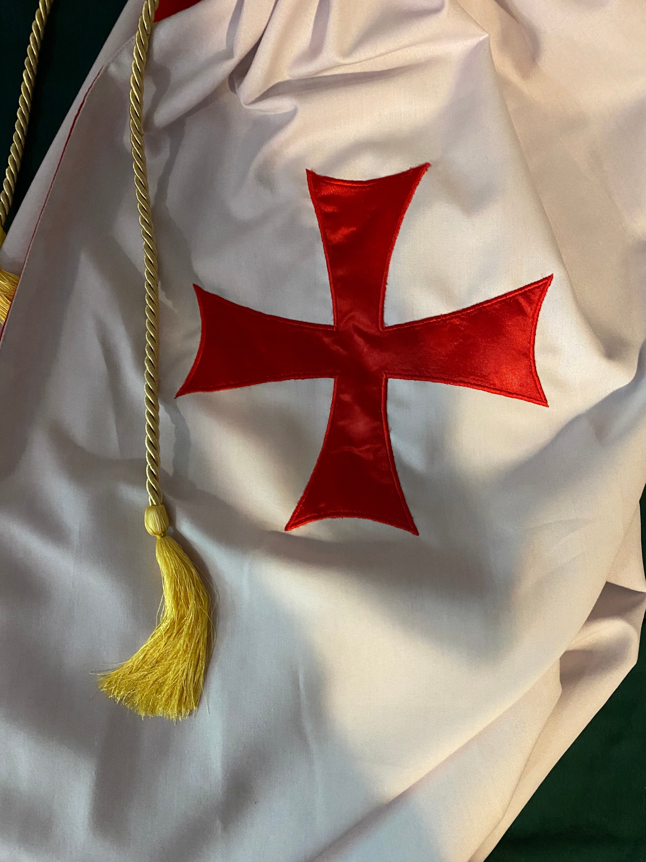 Knights Templar Ceremonial Cloak/mantle - Etsy