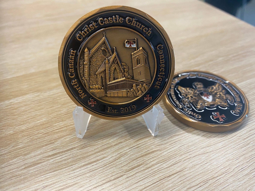 OSMTJ-USA Christ Castle Church Challenge Coin - Etsy