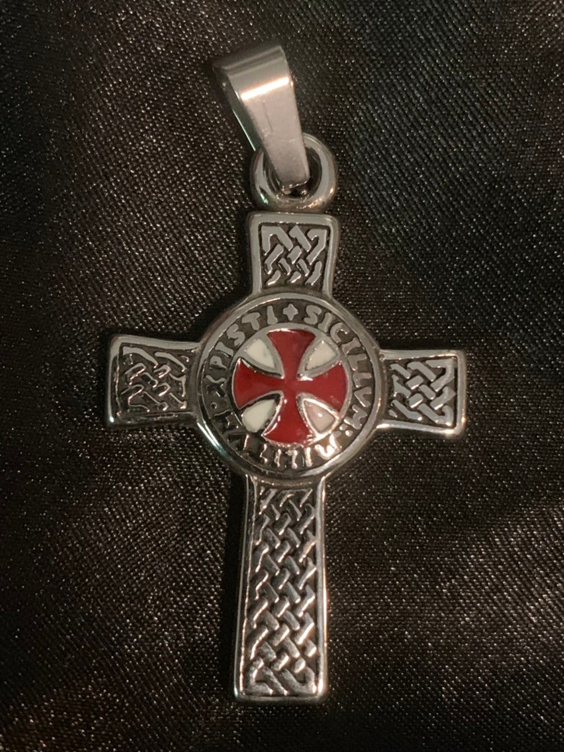 Knights Templar Cross Pendant - Etsy
