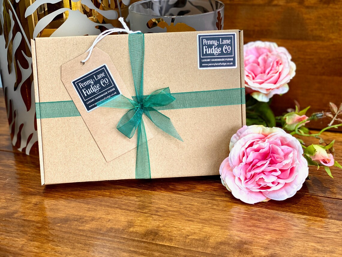Large Handmade Fudge Gift Box Choose up to 3 Flavours | Etsy