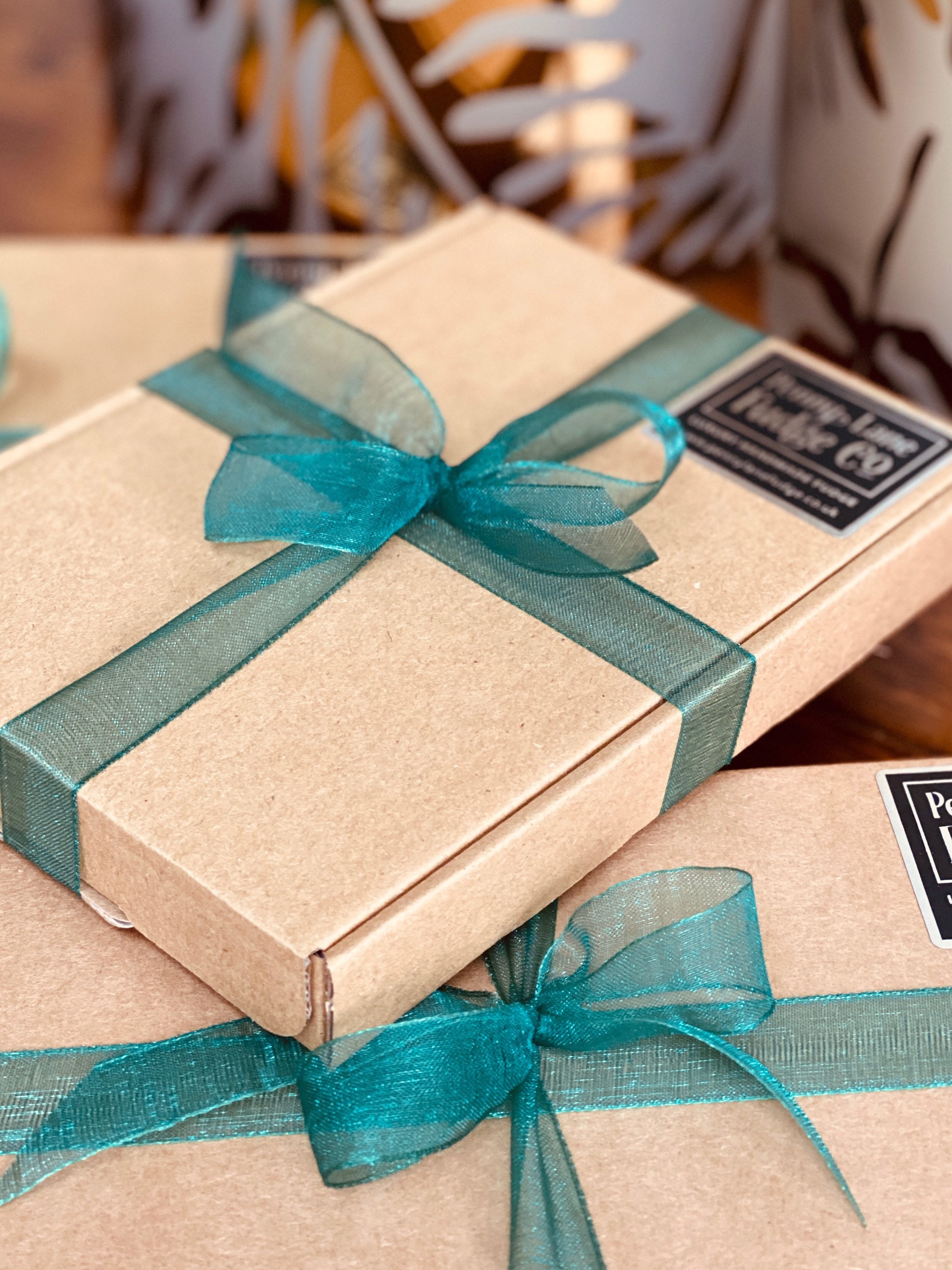 Small Fudge Gift Box choose Any 1 Flavour Gluten Free - Etsy UK