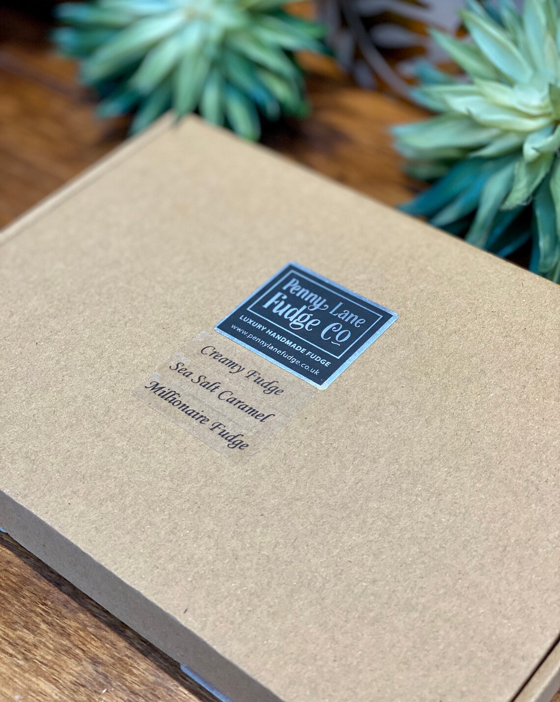 Large Fudge Gift Box choose up to 3 Flavours Gluten Free - Etsy UK