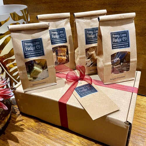 Pick Your Own Selection of 4 Luxury Handmade Fudge Gift Bags - Etsy UK