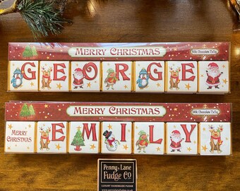 Chocolate Letters - Etsy UK