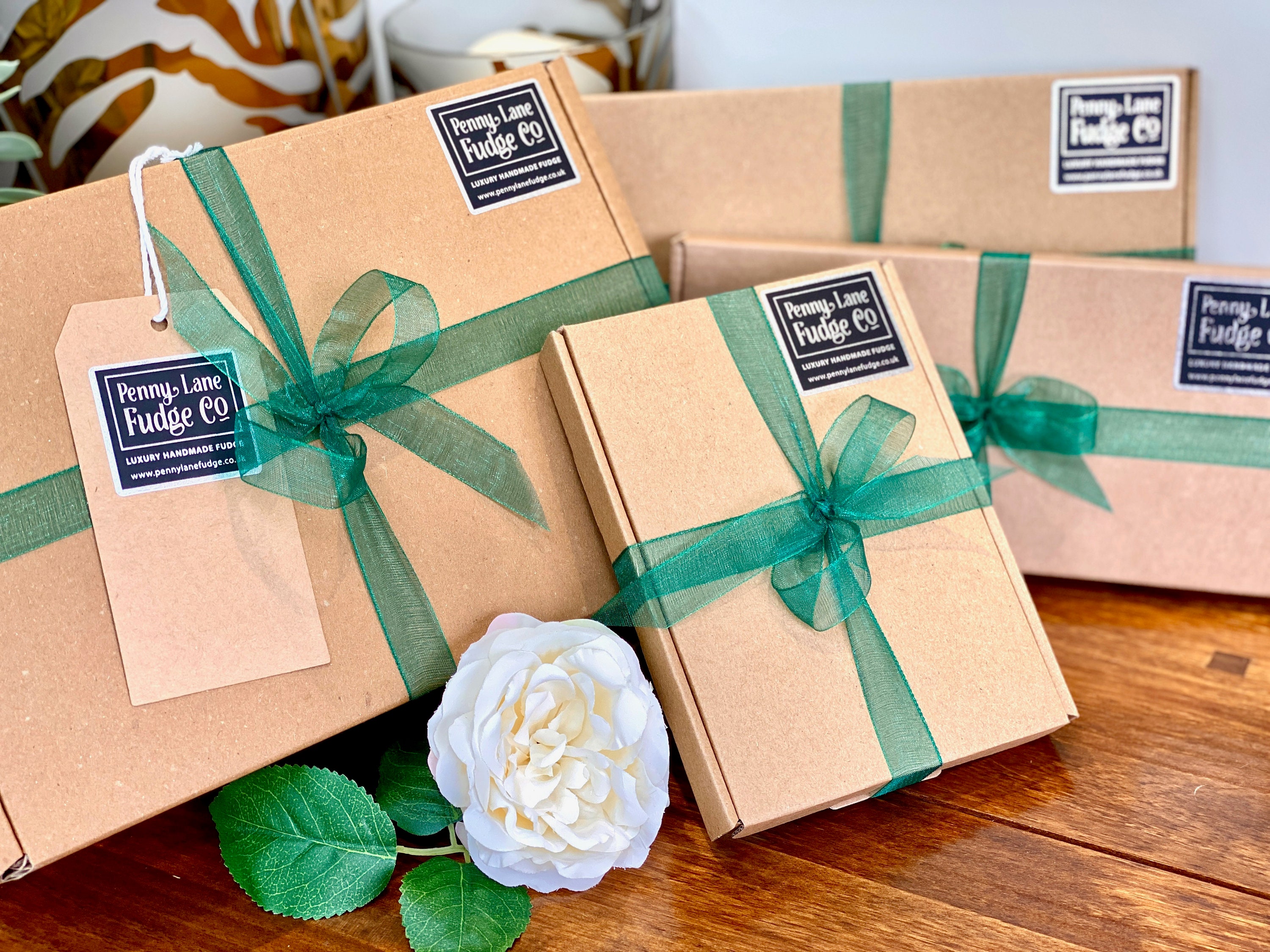 Medium Handmade Fudge Gift Box choose Any 2 Flavours Gluten - Etsy UK