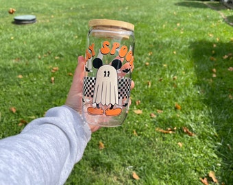 Glass Libby Cups With Bamboo Lids - Etsy