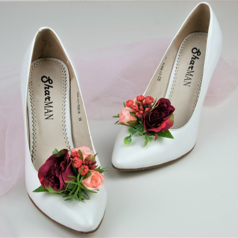 Red Rose Shoes - Etsy