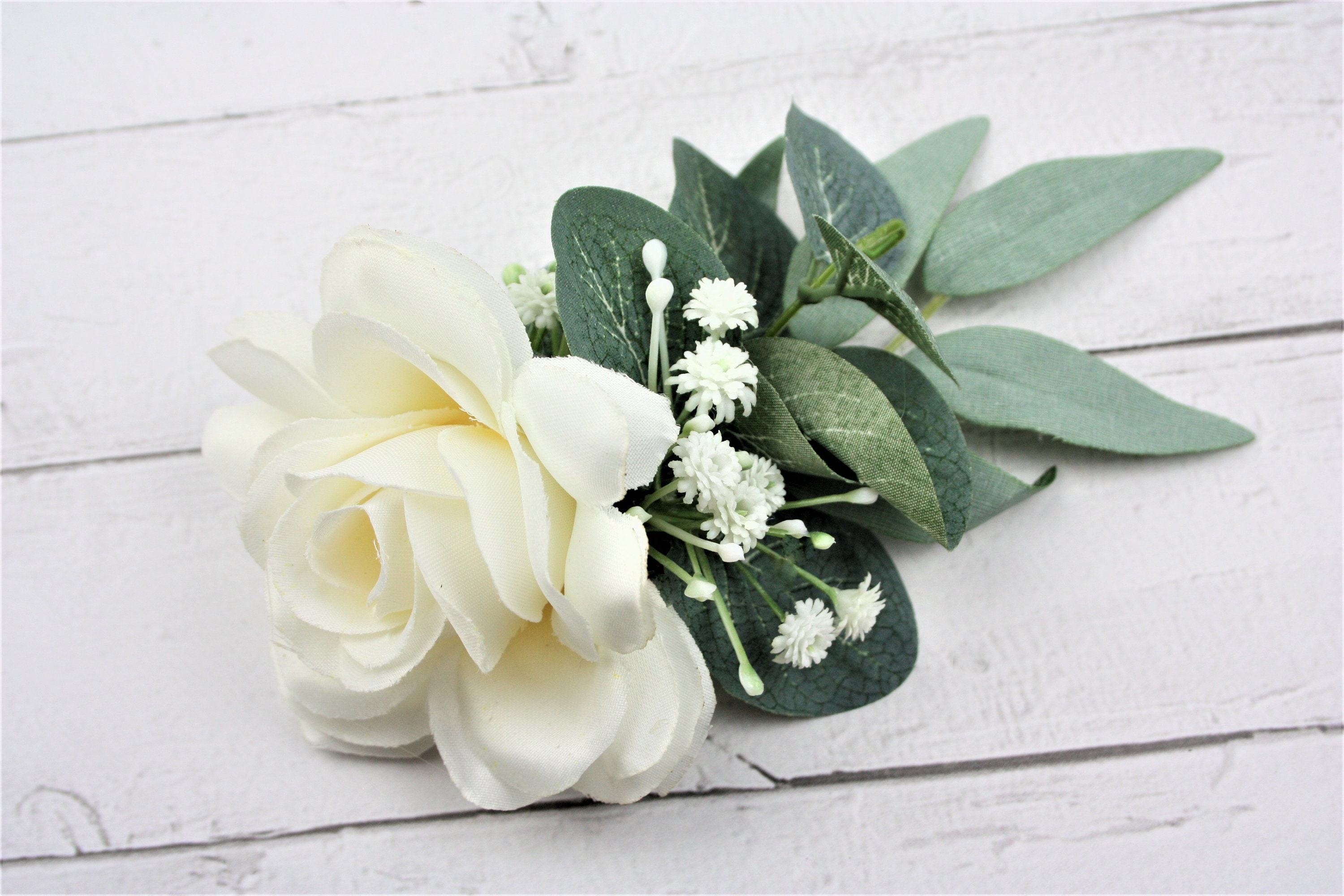White Rose Cake Topper Floral Wedding Cake Topper Wedding Cake Flowers ...