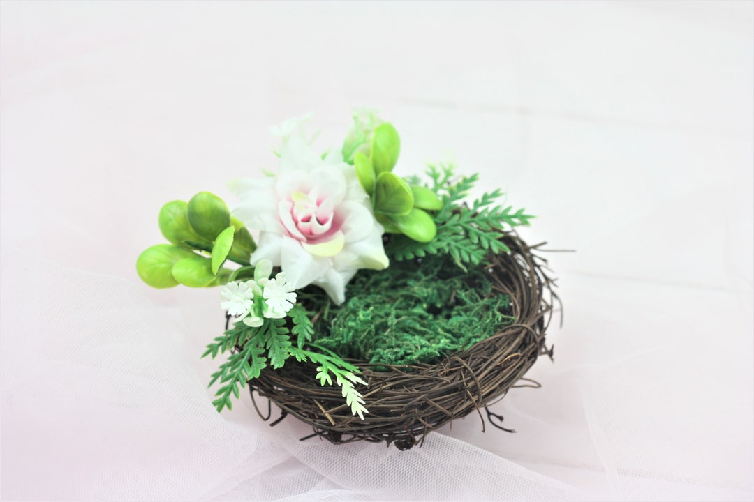 Rustic Wedding Ring Nest: Willow Branch Ring Bearer Pillow - Etsy