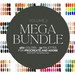 Color Palette Bundle for Procreate and Adobe 960 Color Swatches 32 ...