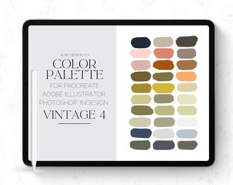 2024 Color Palettes for Branding, Design, Illustration, UI/UX Modern ...