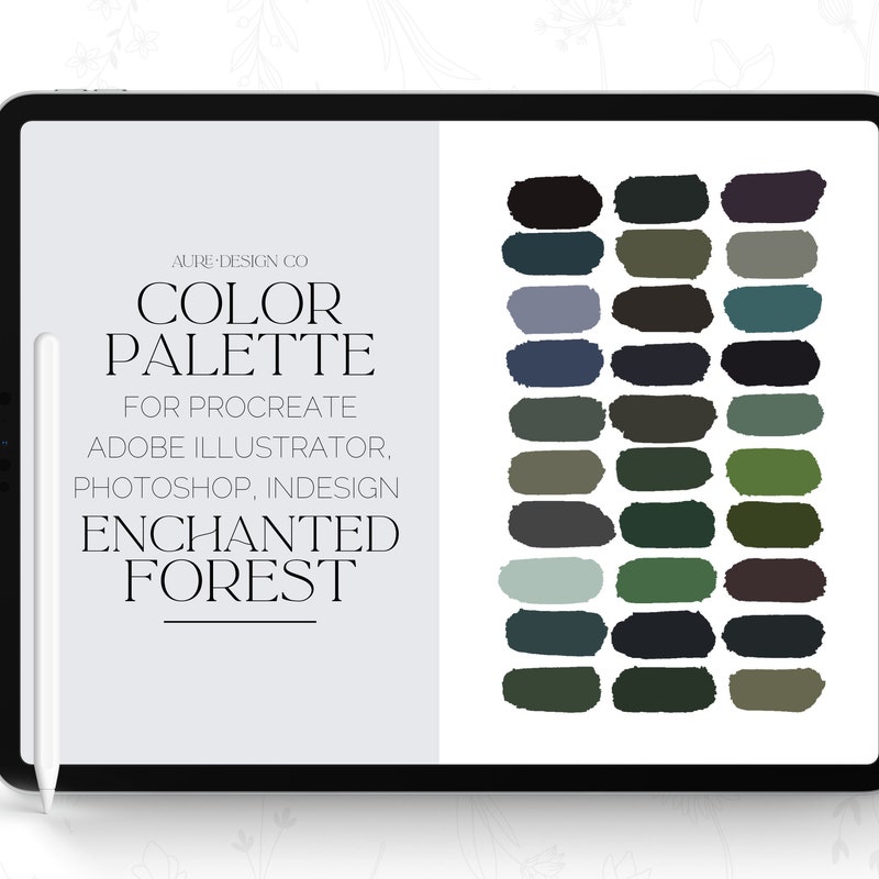 Forest Calligraphy - Etsy