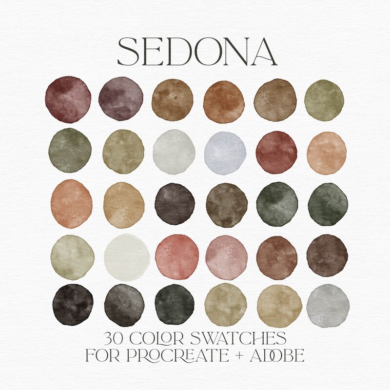 Desert Color Palette - Etsy