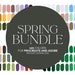 120 Spring Colors for Procreate and Adobe Spring Color Palette Bundle ...