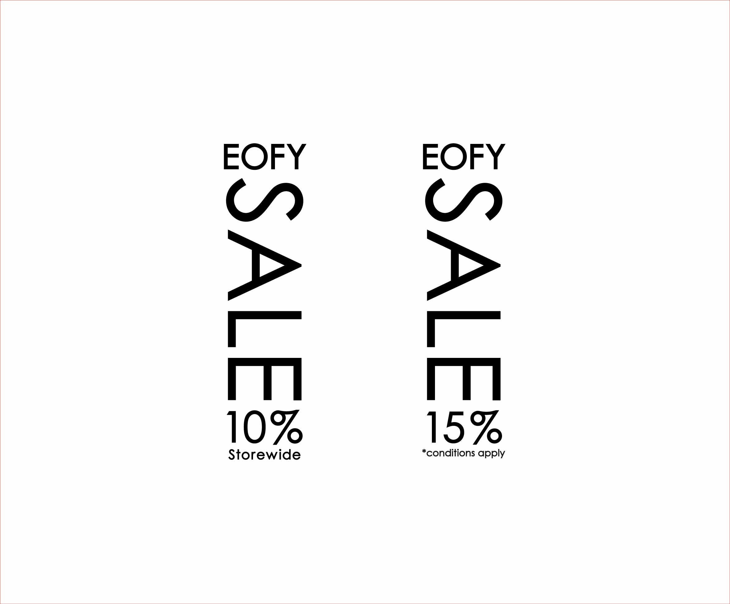 SALE Signage Business Vinyl Decal EOFYS Graphic - Etsy