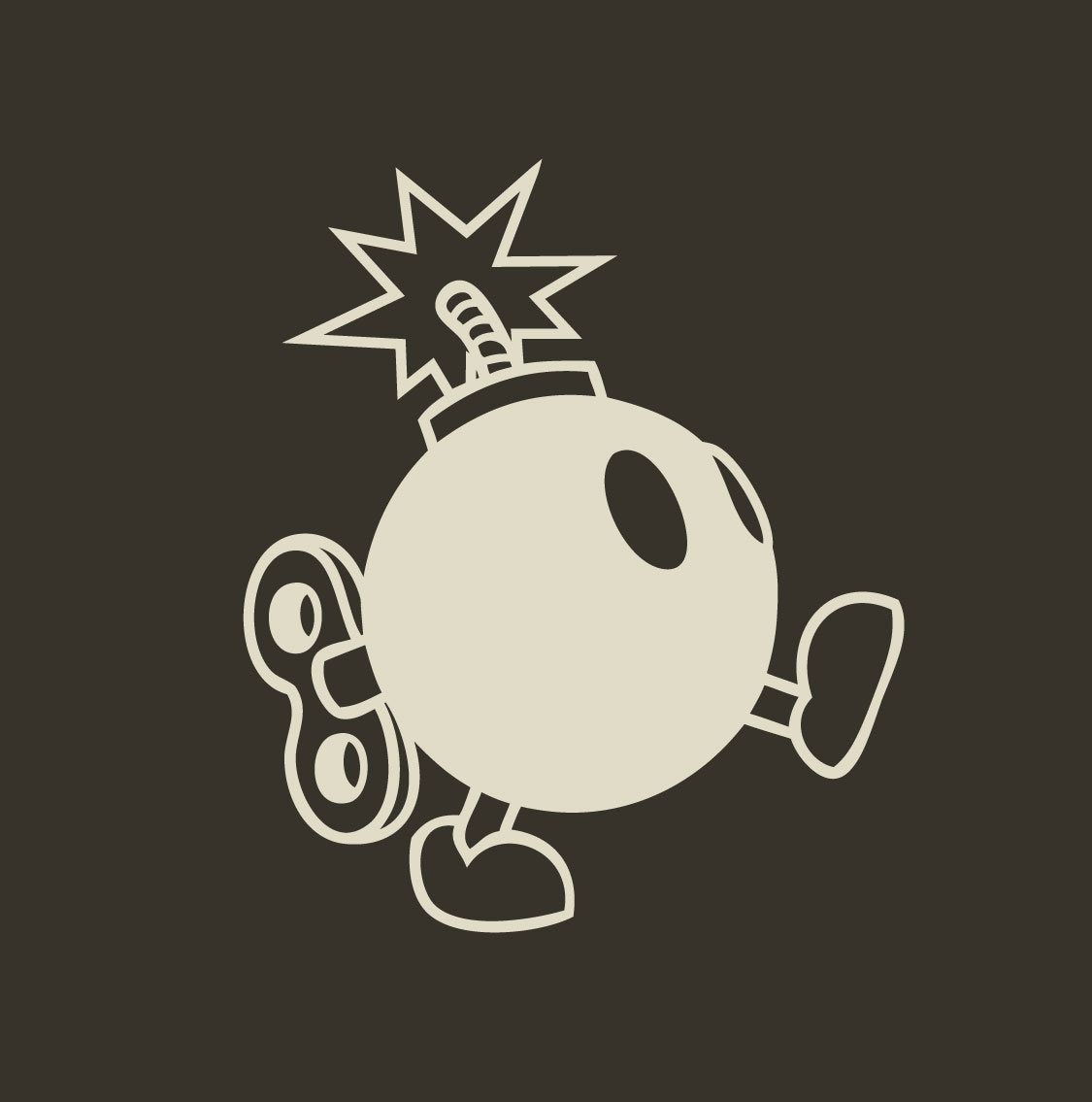 MARIO Bomb OMB Wall Graphic Vinyl Decal/Sticker | Etsy