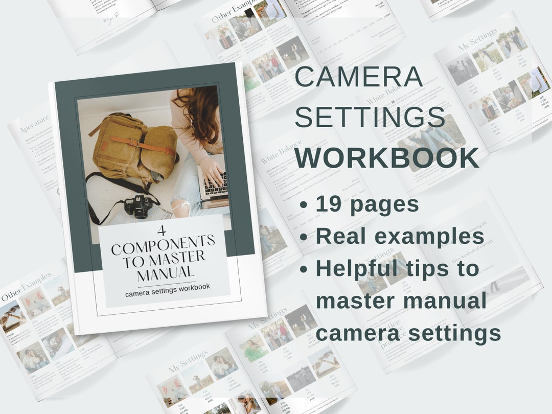 Camera Settings Guide: Photography Basics Workbook (PDF) - Etsy