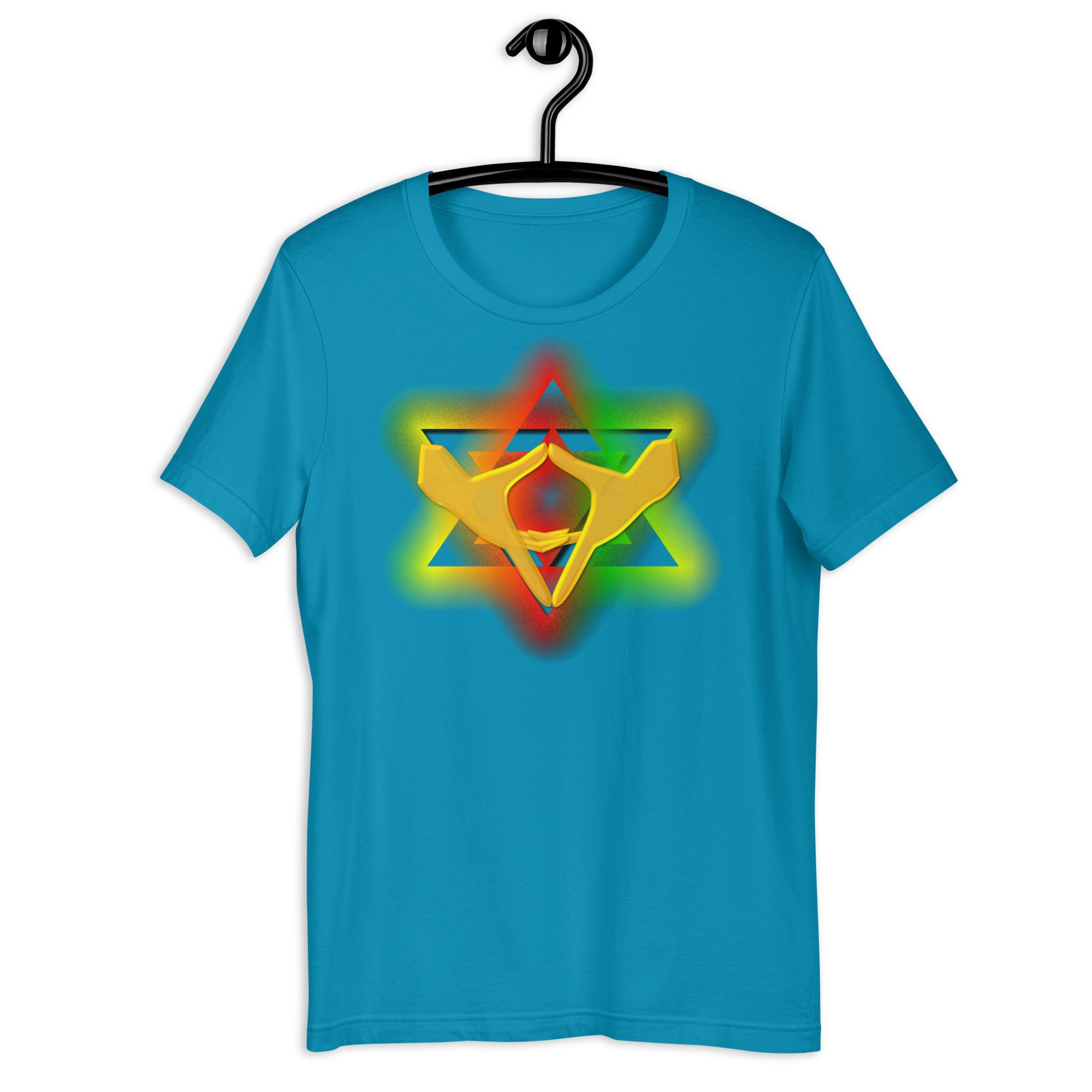 Rastafarian Hand Sign Halie Selassie Unisex T-shirt - Etsy