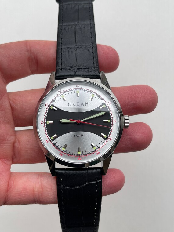 Poljot OCEAN vintage classic watch, soviet pilot watc… - Gem