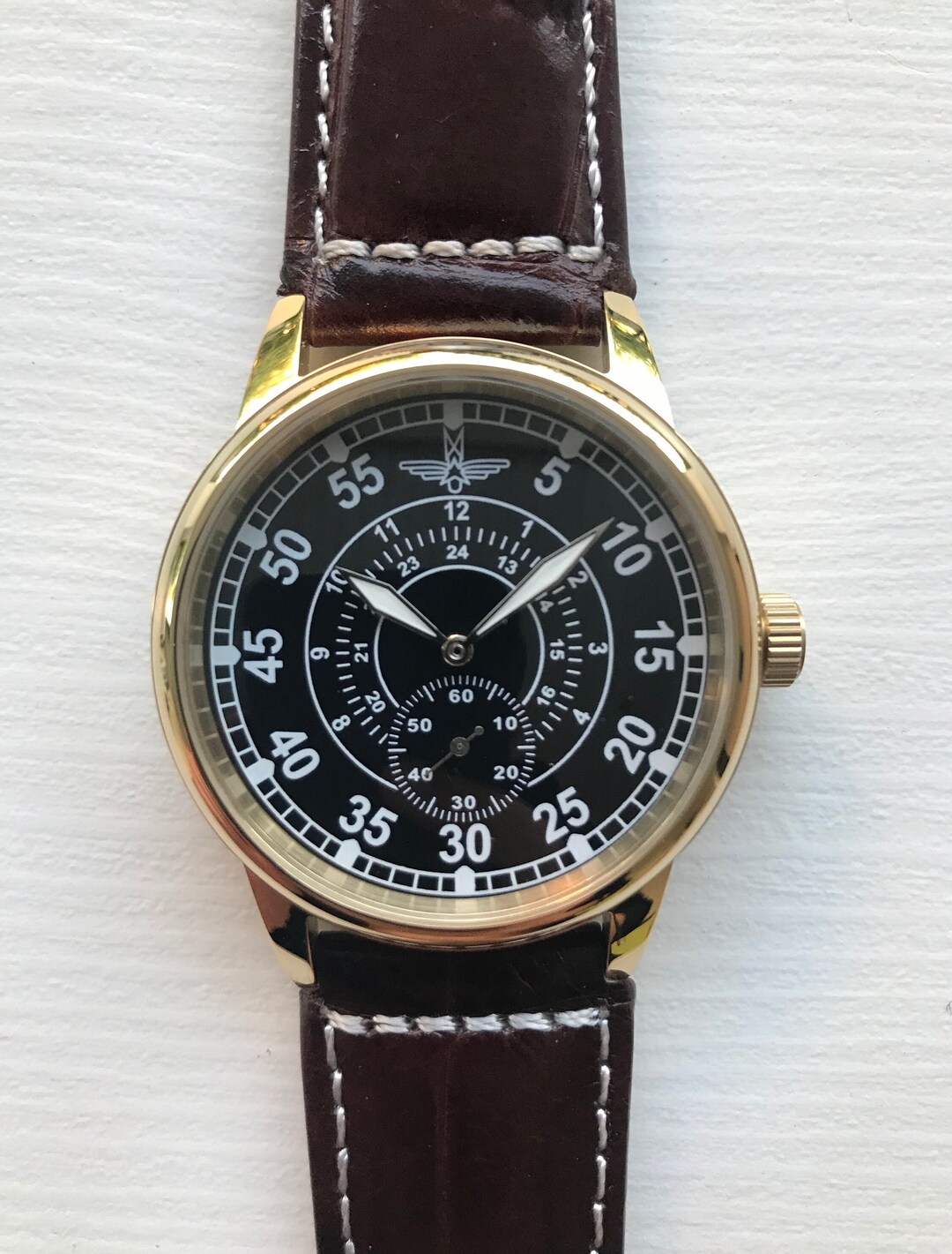 Soviet Vintage Pobeda Aviation Mens Wristwatch, Gift for Men, Aviation ...