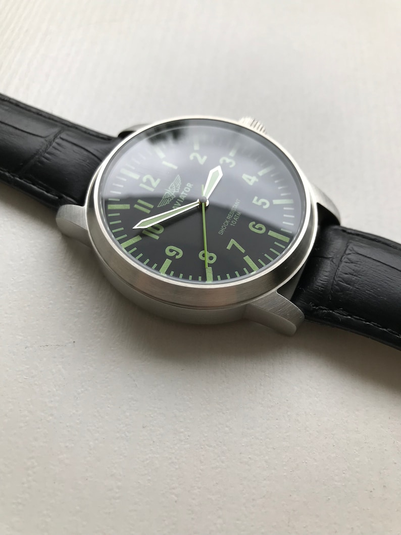 POLJOT Aviator Vintage Wrist Watch Russian Military Pilot - Etsy UK