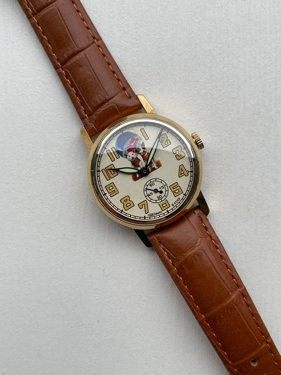 Belka Strelka, mens watches, pobeda watch, gift for h… - Gem