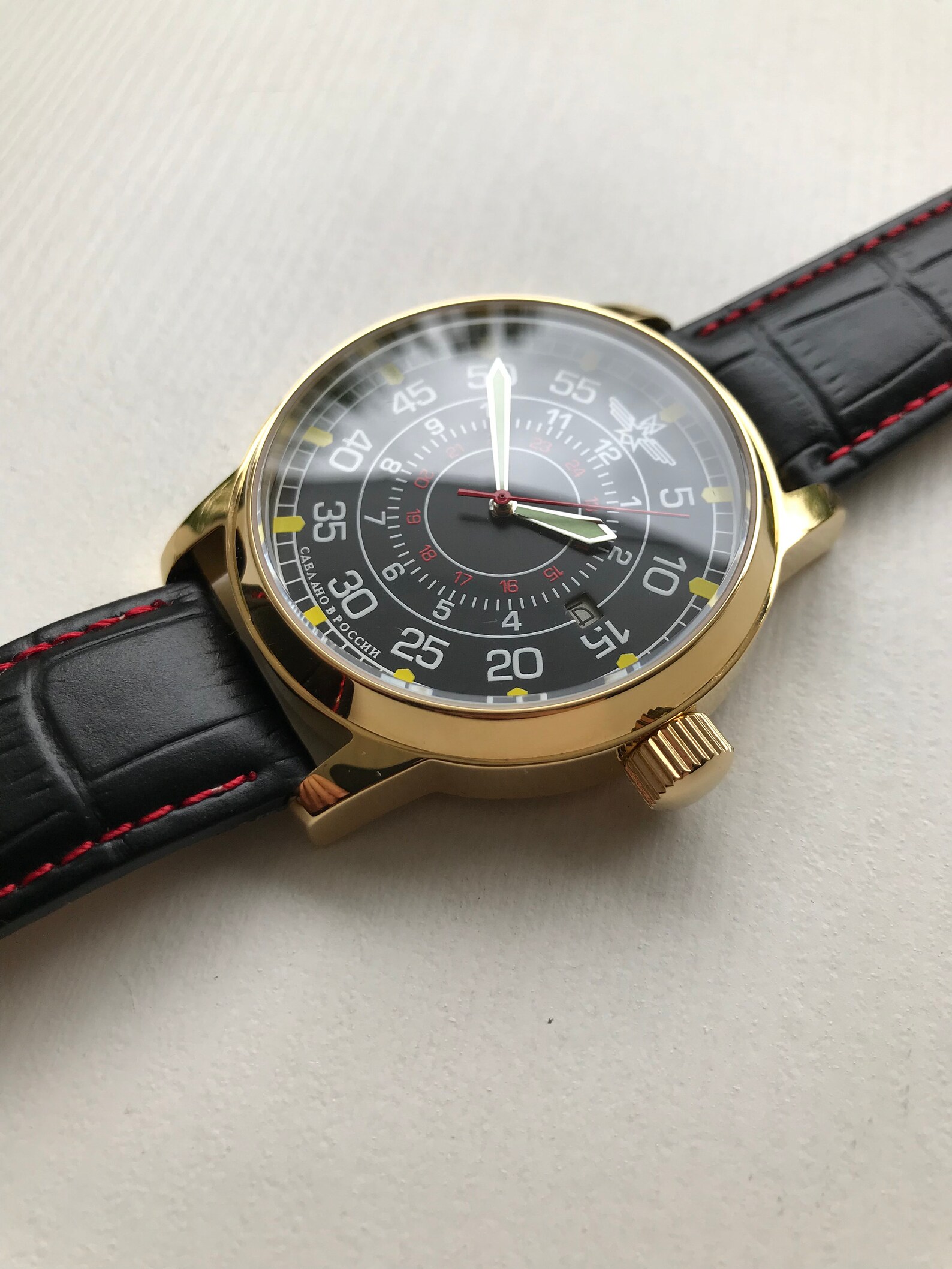 Russian watch POLJOT Aviator Vintage military pilot watch | Etsy