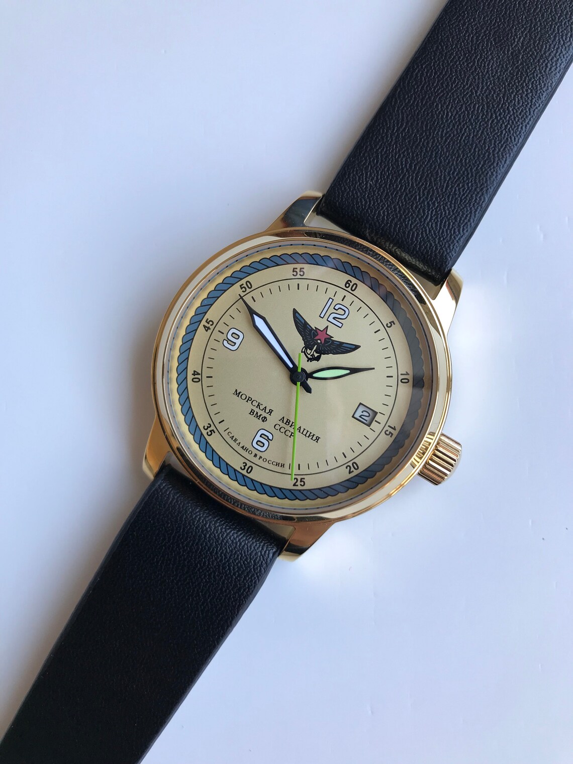 Rare Poljot Aviator Wrist Watch Soviet NAVY Watch Vintage - Etsy