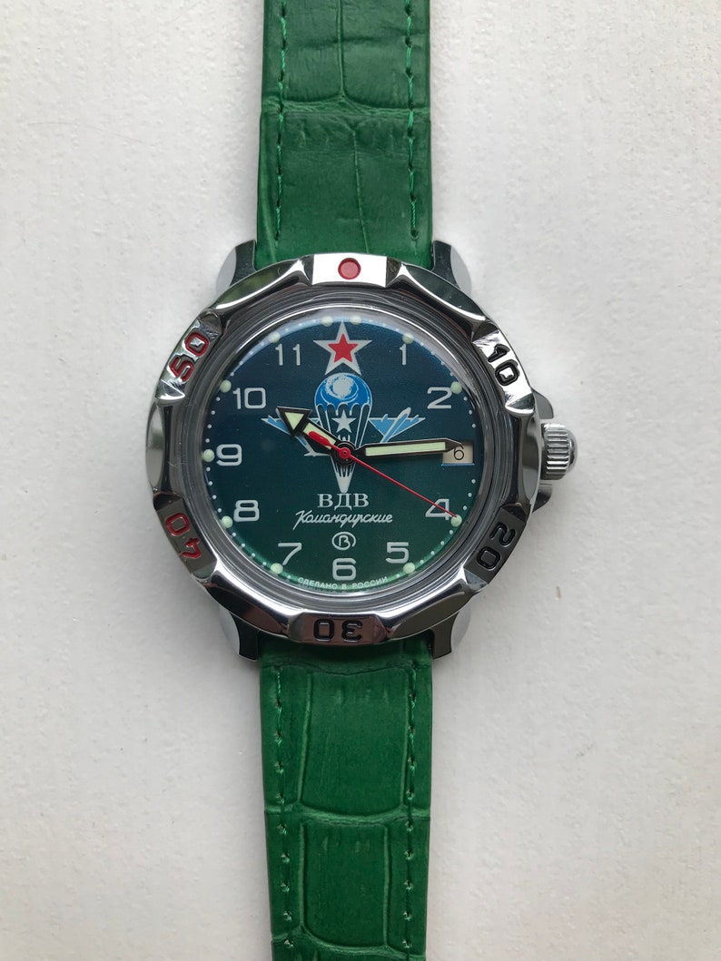 Vintage Watch VOSTOK KOMANDIRSKIE Russian Army Watch Soviet | Etsy