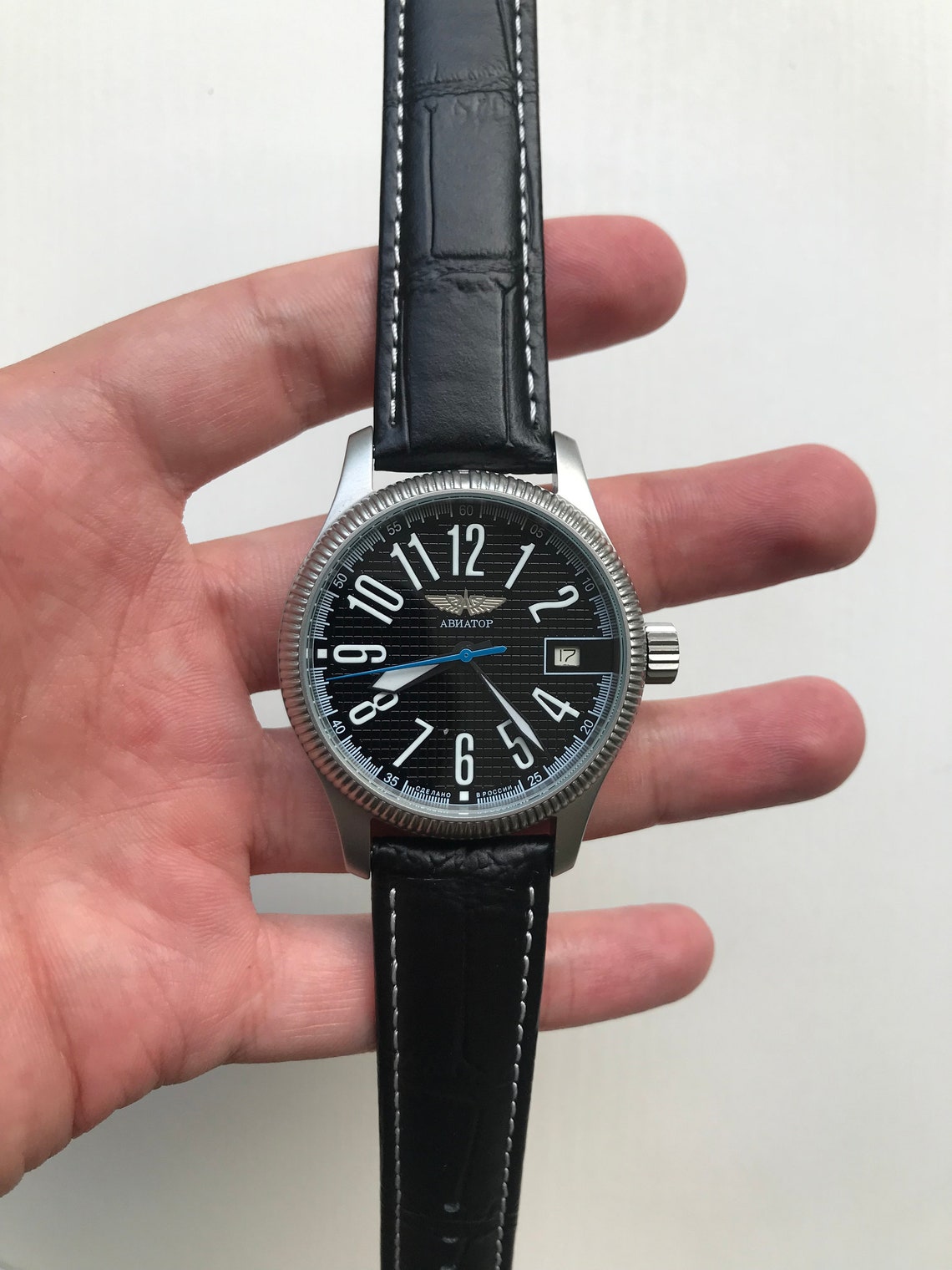 POLJOT AVIATOR Wrist Watch Soviet Mens Watch Vintage | Etsy