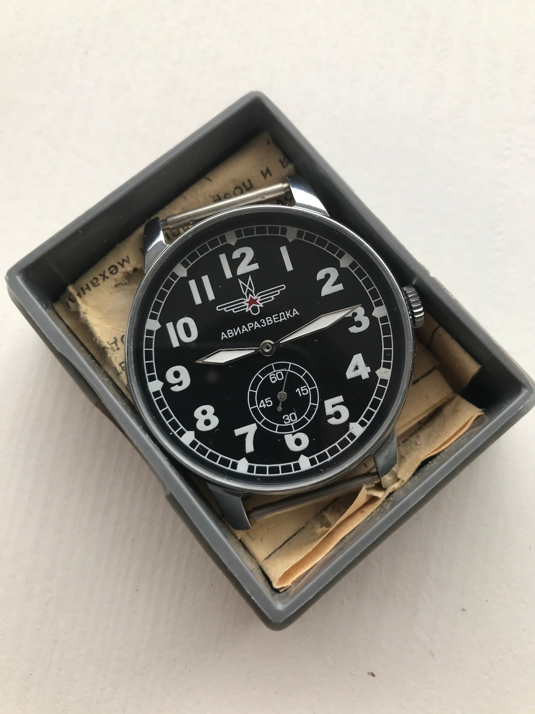 Mens Rare Wrist Watch Aviation, Vintage Mens Watch, Soviet Military ...