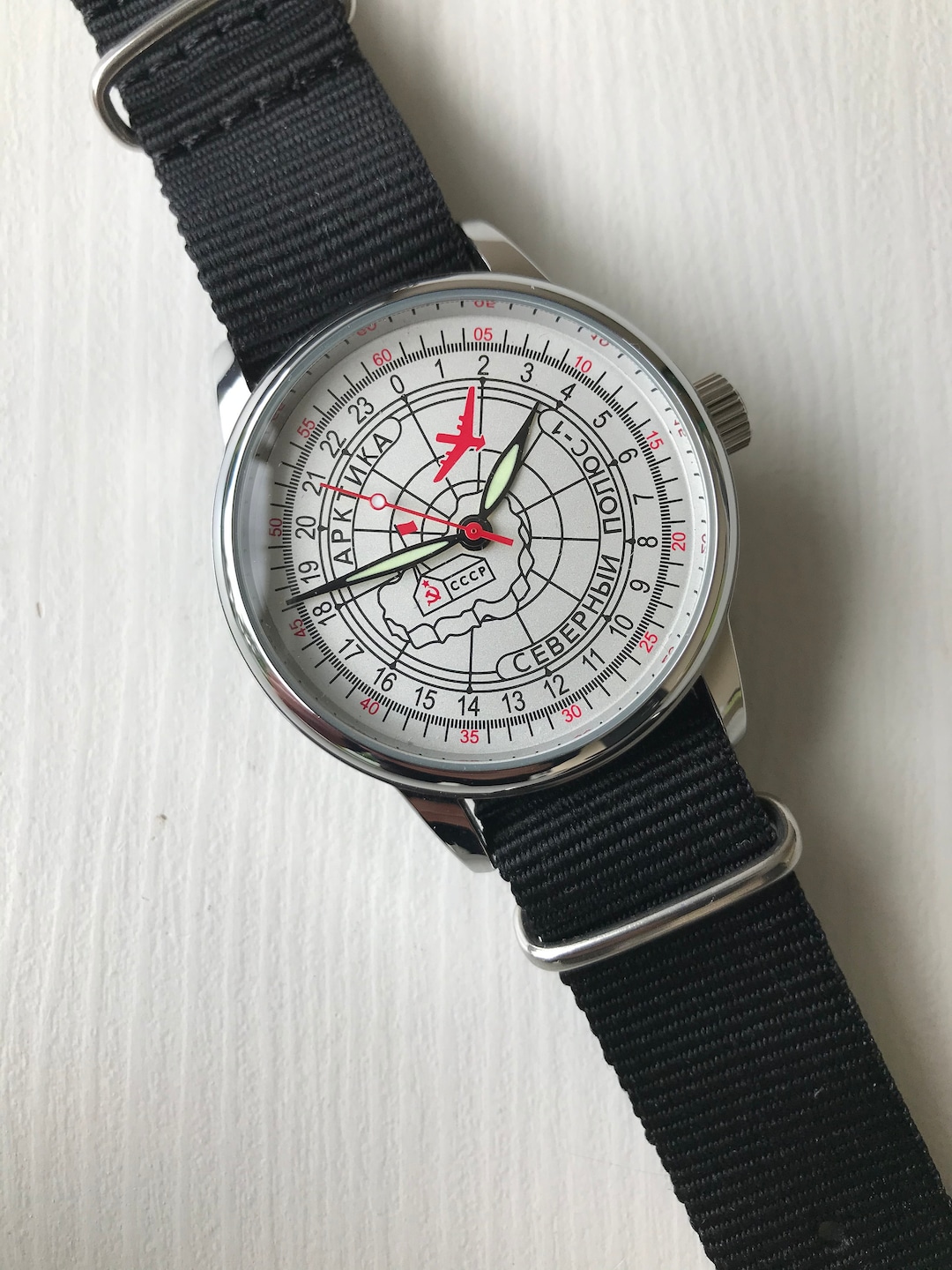 Vintage Polar Arctic North 24 Hour Mechanical Watch - Etsy