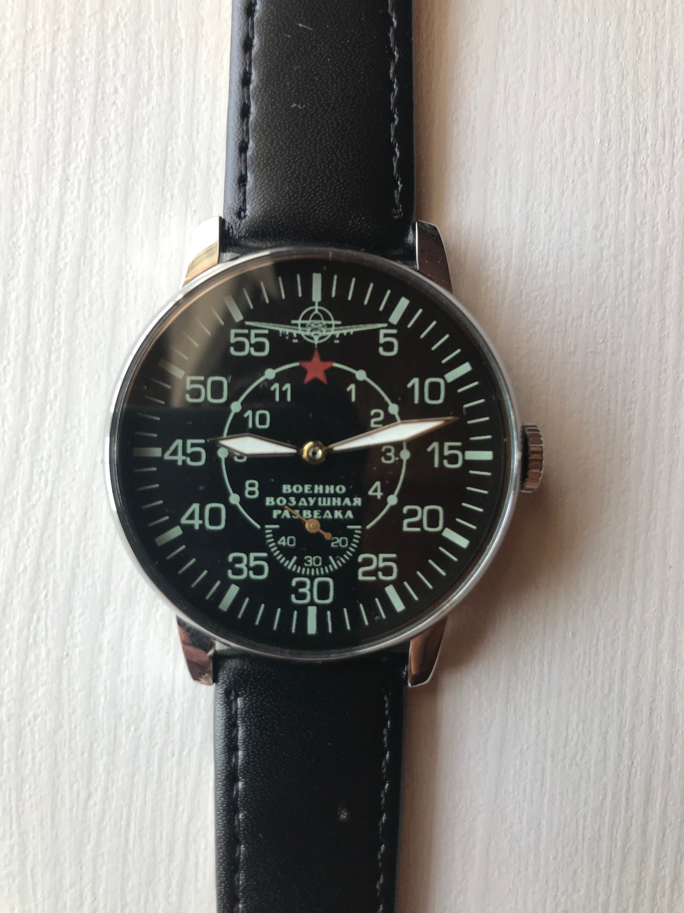 Soviet Watch Aviator Pobeda Rare Watch Mechanical Watch | Etsy