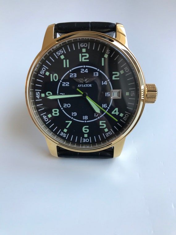 Poljot watch, Aviator watch, Vintage wrist watch, Sov… - Gem
