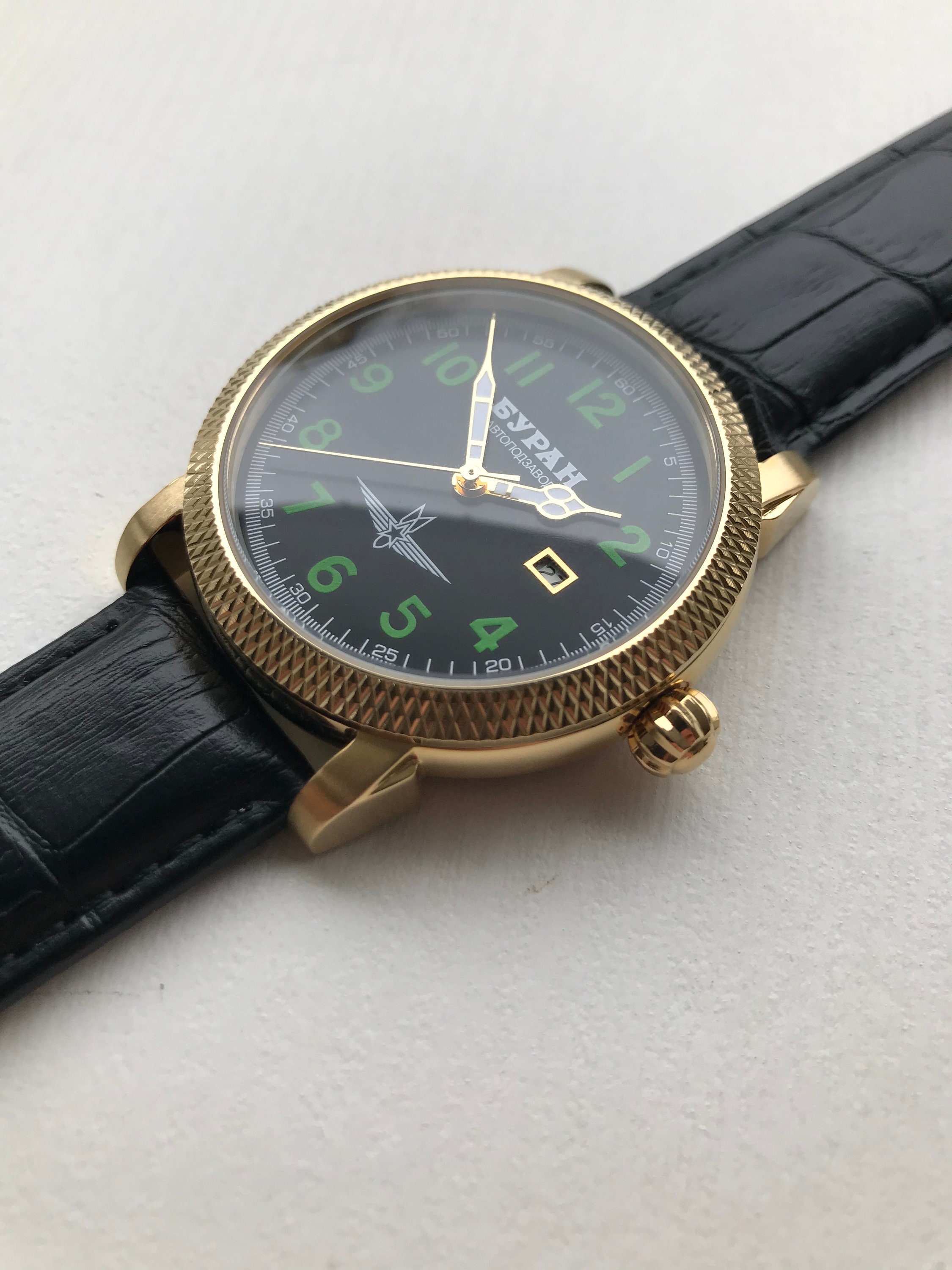 Mens Vintage Buran Automatic Watch Mechanical Soviet Mens | Etsy