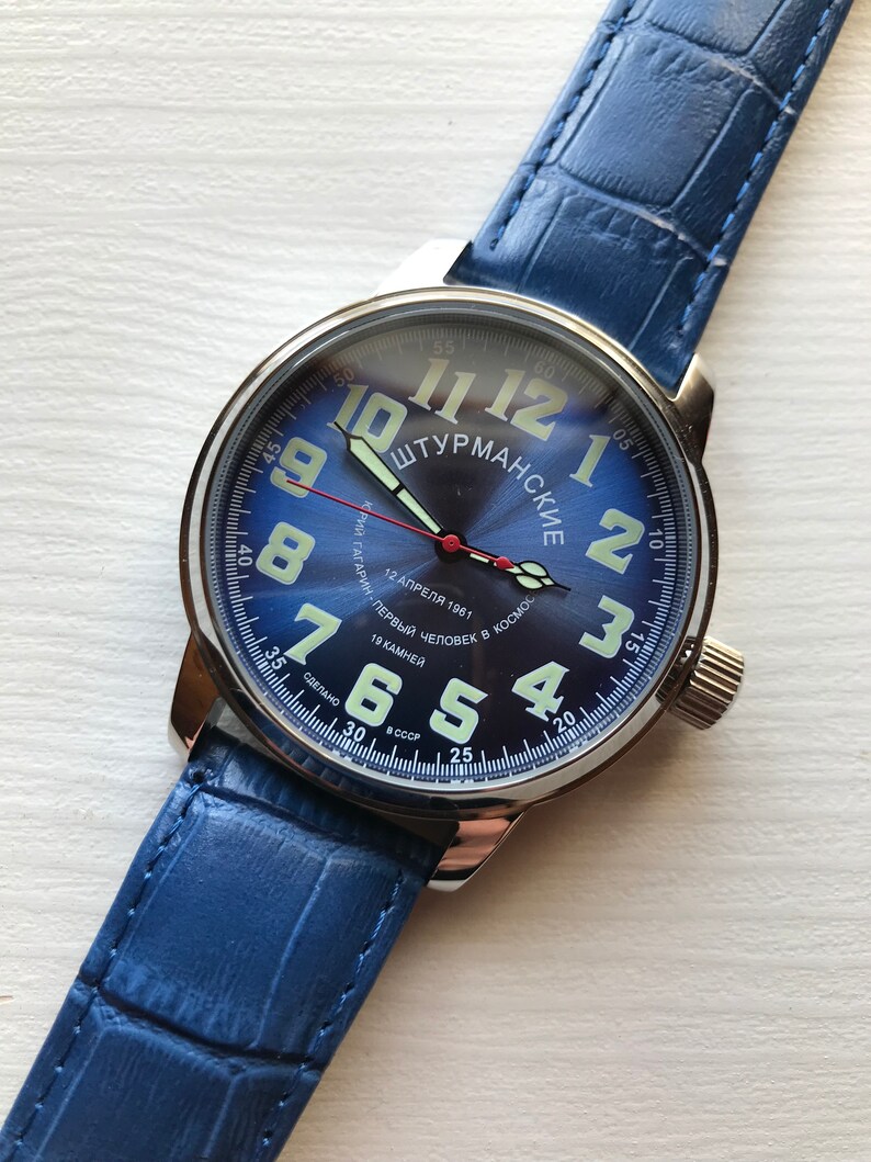 Raketa Sturmanskie Watch Vintage Watch Soviet Watch GAGARIN - Etsy