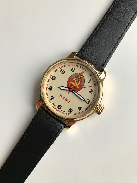 Rare Soviet mechanical wrist RAKETA officer watch, US… - Gem