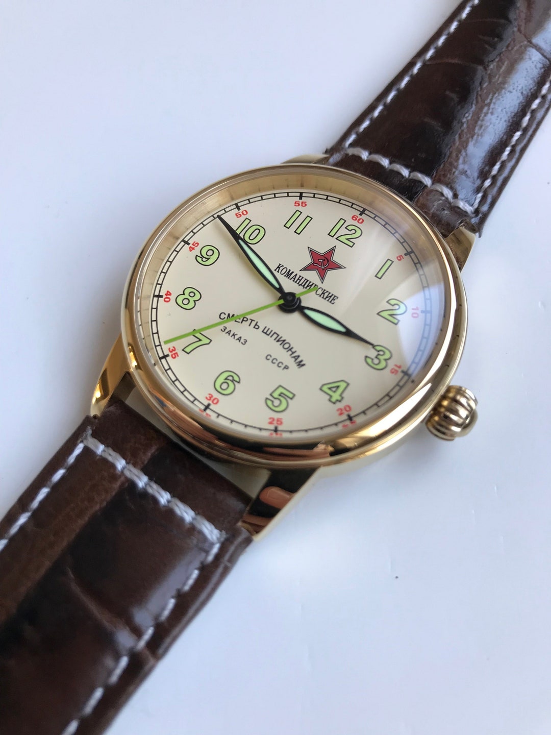 Raketa Watch, Vintage Mens Watch, Officer Watch, Military Watch ...