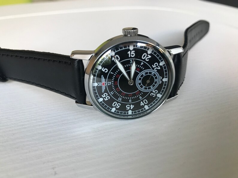 Pobeda Watch Aviator Watch Military Watch Vintage Watch | Etsy