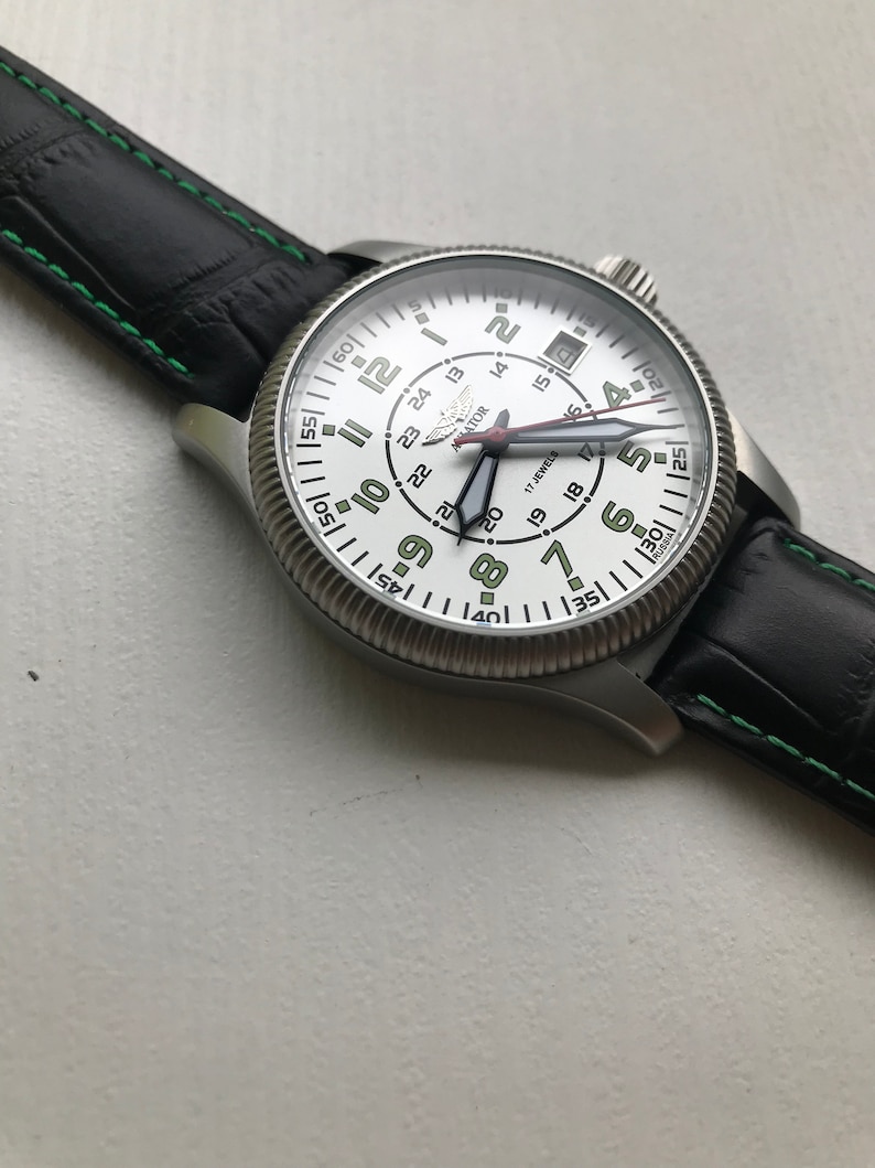 Rare POLJOT AVIATOR Wrist Watch Soviet Military Pilot Watch | Etsy