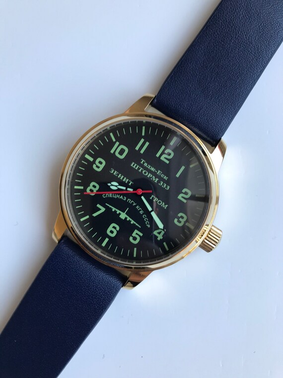 RARE Raketa Vintage watch, Soviet military watch, Taj… - Gem