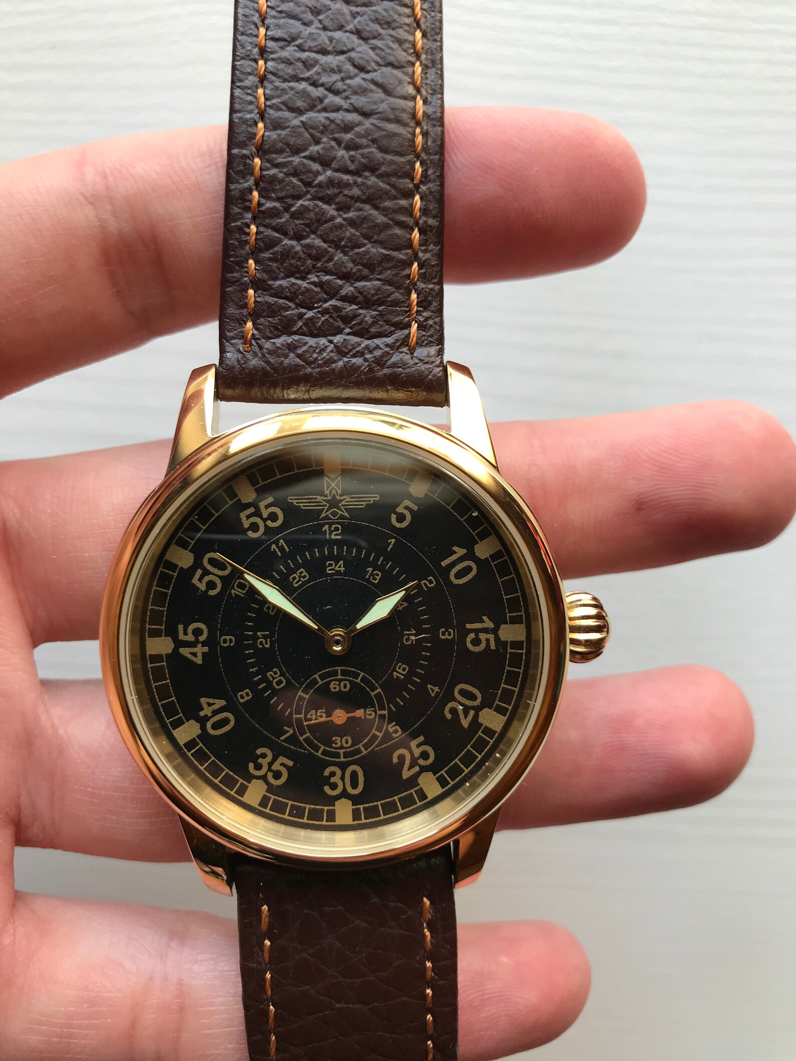 Pobeda Aviator Watch Soviet Watch USSR Watch Vintage Watch - Etsy