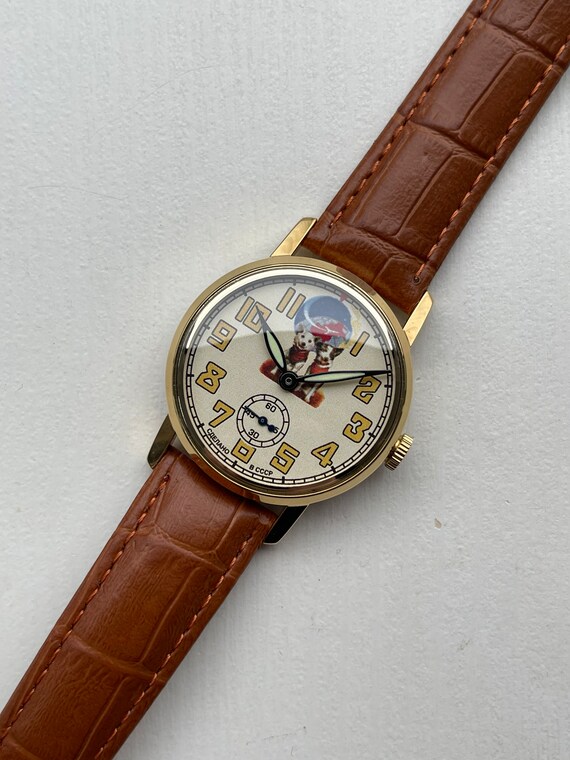 Belka Strelka, mens watches, pobeda watch, gift for h… - Gem