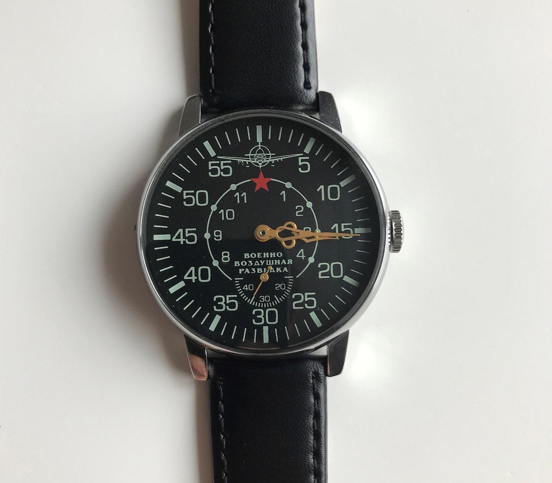 Ultra Rare Pobeda Aviation Watch, Air Force Watch, Vintage Mens Watch ...