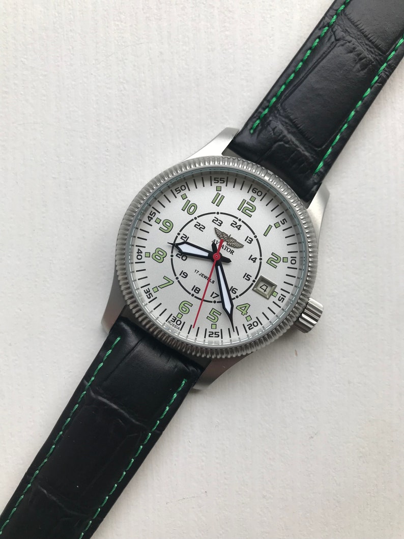 Rare POLJOT AVIATOR Wrist Watch Soviet Military Pilot Watch | Etsy